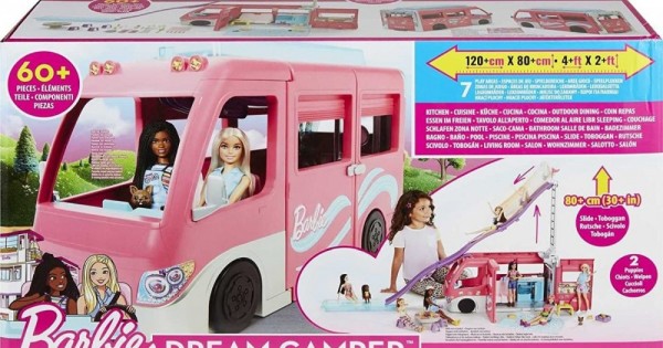 BARBIE - DREAM CAMPER ΤΡΟΧΟΣΠΙΤΟ (HCD46)